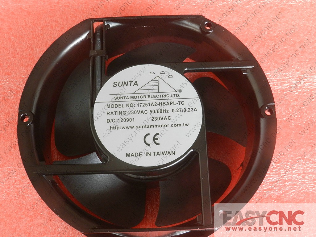 EASYCNC ONLINE SHOPPING 17251A2-HBAPL-TC Sunta fan 230vac new and original