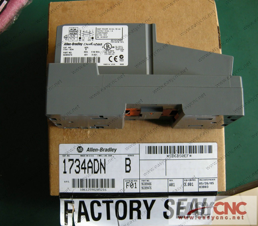EASYCNC ONLINE SHOPPING 1734-ADN Allen-Bradley Point I/O Devicenet Network Adaptor New And Original