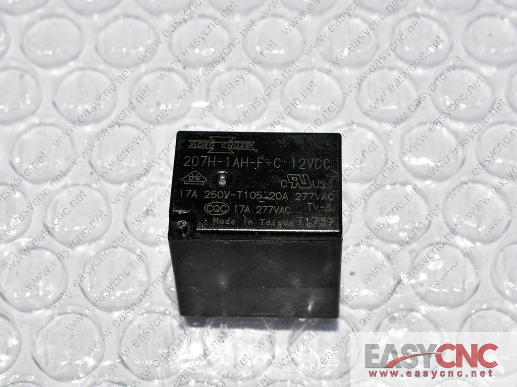 EASYCNC ONLINE SHOPPING 207H-1AH-F-C 12VDC Songchuan relay new