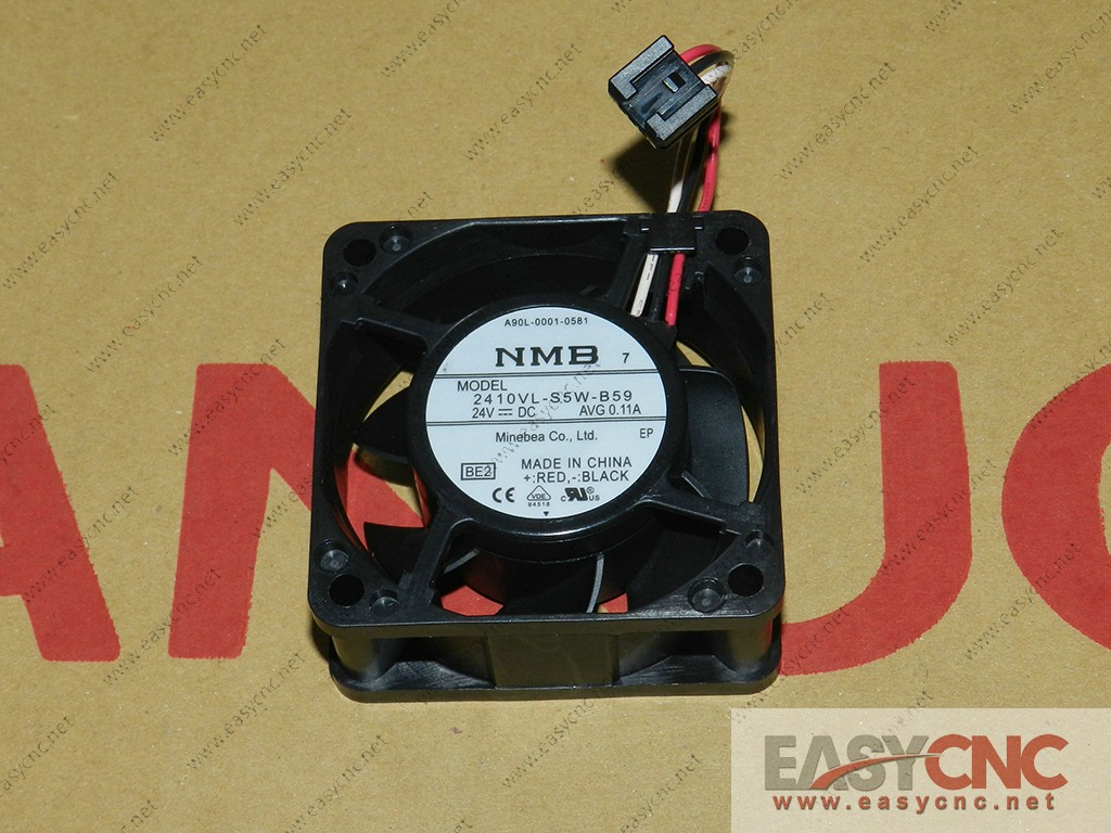 EASYCNC ONLINE SHOPPING A90L-0001-0581 2410VL-S5W-B59 NMB fan 24vdc 0 ...