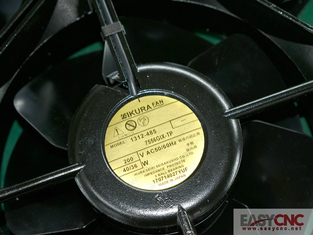 EASYCNC ONLINE SHOPPING 7556GIX-TP Ikura Fan New