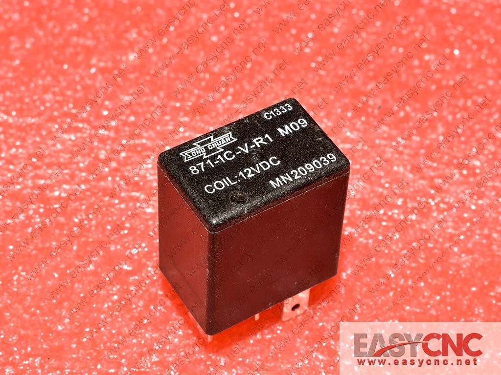 EASYCNC ONLINE SHOPPING 871-1C-V-R1 12VDC Songchuan relay new
