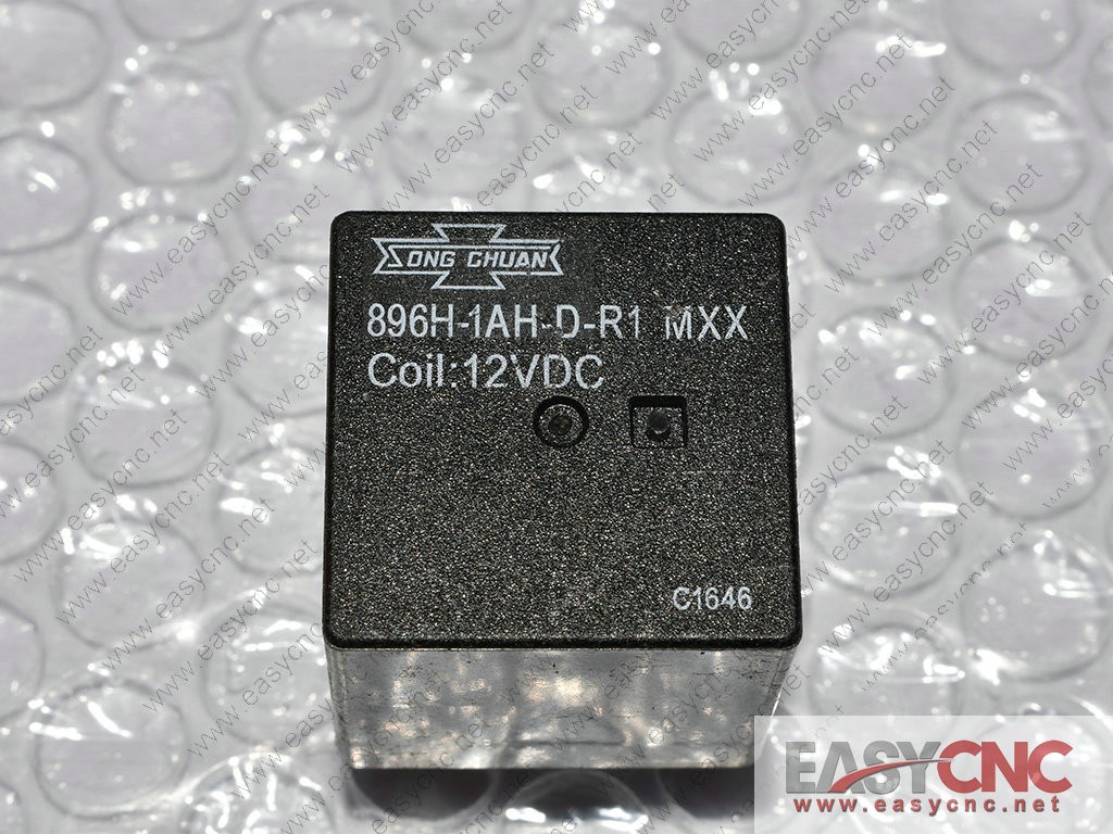 EASYCNC ONLINE SHOPPING 896H-1AH-D-R1 MXX 12VDC Songchuan relay used