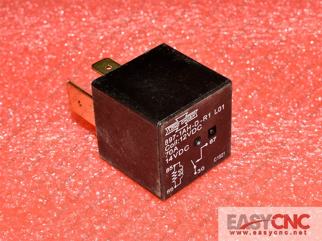 EASYCNC ONLINE SHOPPING 897-1AH-D-R1 12VDC Songchuan relay new