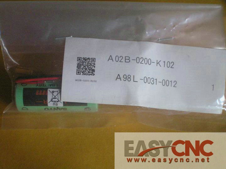 EASYCNC ONLINE SHOPPING A98L-0031-0012 Fanuc battery new and orignal
