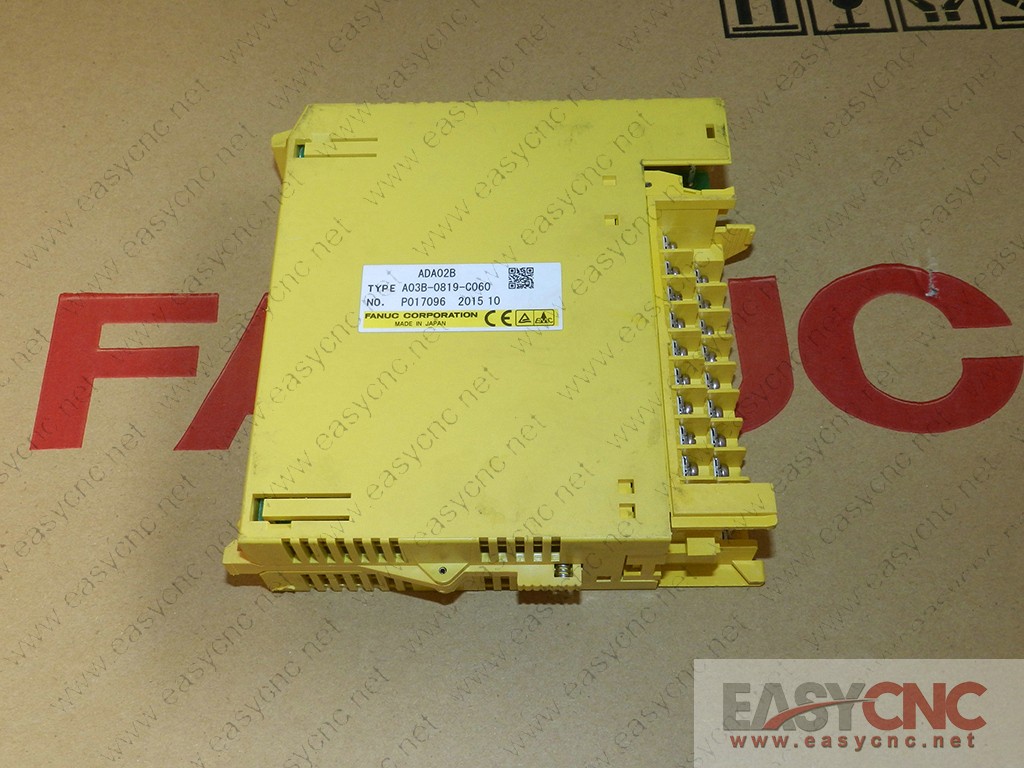 EASYCNC ONLINE SHOPPING A03B-0819-C060 ADA02B Fanuc I/O module used