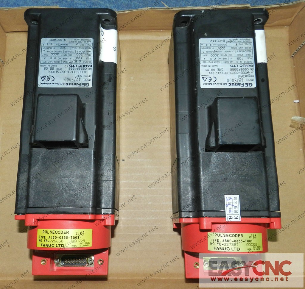 EASYCNC ONLINE SHOPPING A06B-0373-B677#7008 Fanuc Ac Servo A2/3000 Used