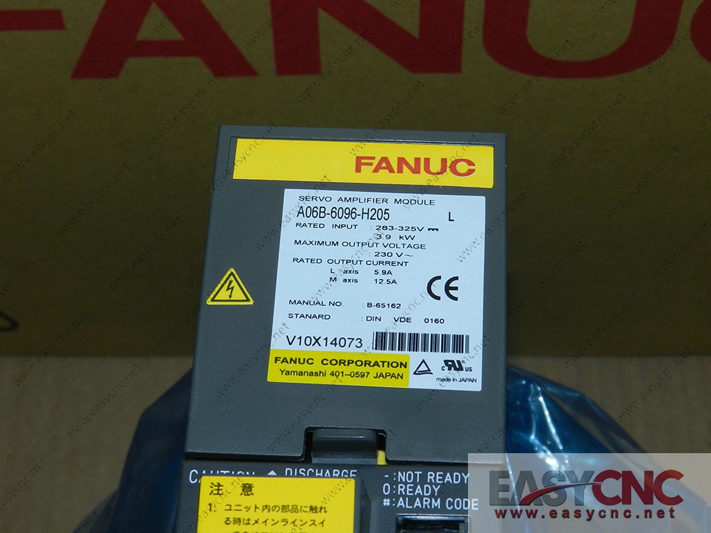 EASYCNC ONLINE SHOPPING A06B-6096-H205 Fanuc servo amplifier module fssb SVM2-20/40 new and original