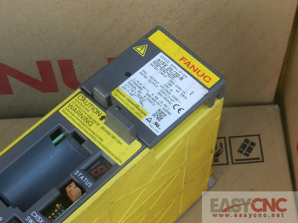 EASYCNC ONLINE SHOPPING A06B-6240-H205 Fanuc servo amplifier module aiSV 20/20 used