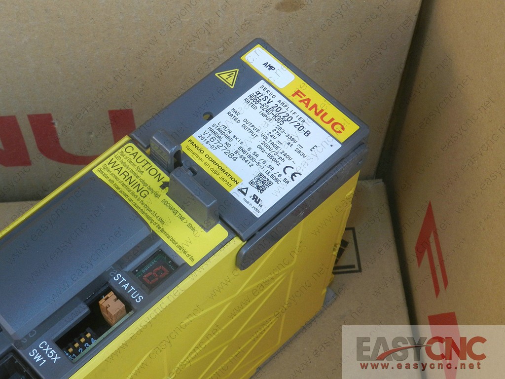 EASYCNC ONLINE SHOPPING A06B-6240-H305 Fanuc servo amplifier module aiSV 20/20/20 used