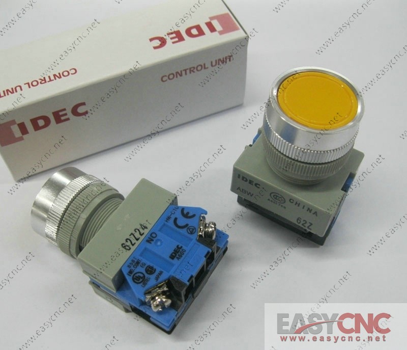EASYCNC ONLINE SHOPPING ABW110Y IDEC control unit switch yellow new and original