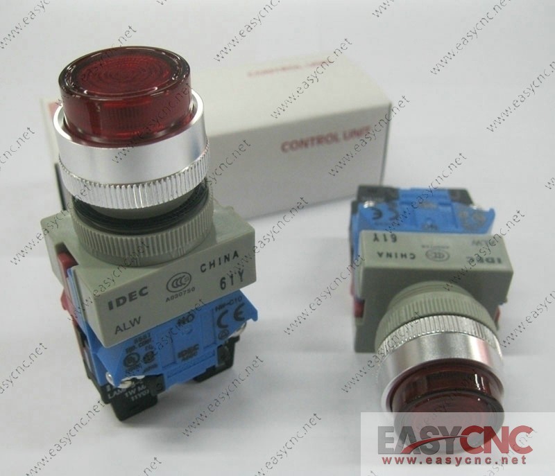EASYCNC ONLINE SHOPPING ALW29911R HW-C10 IDEC control unit switch red ...