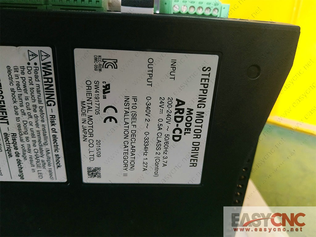 EASYCNC ONLINE SHOPPING ARD-CD Oriental motor stepping motor driver used