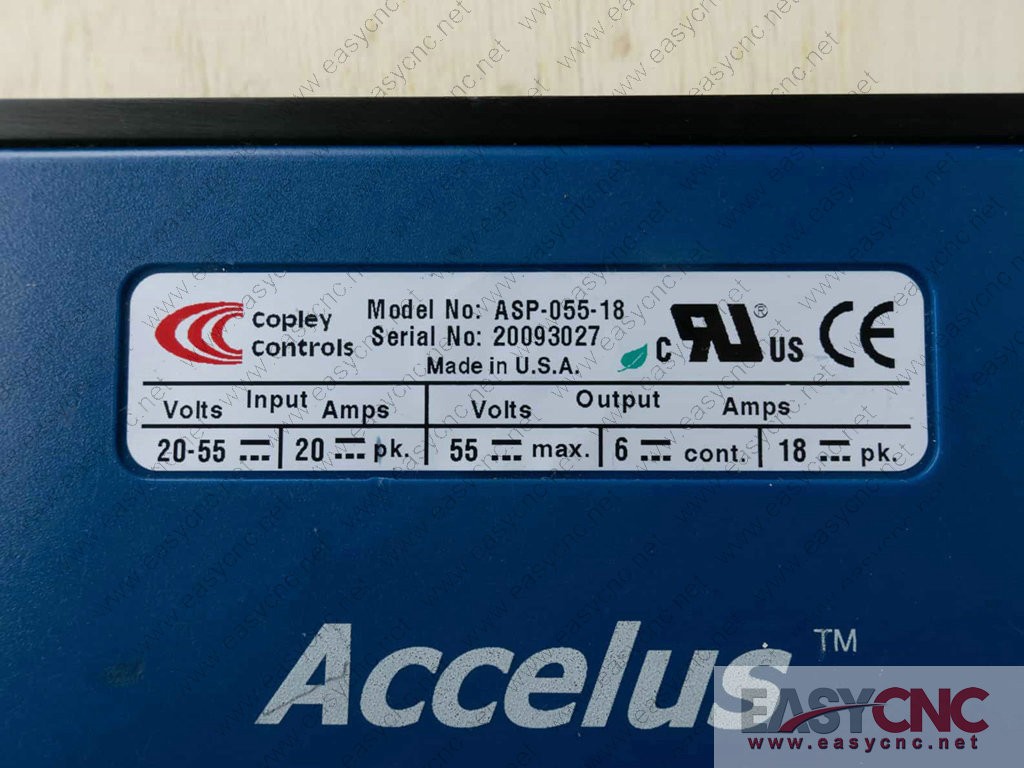 EASYCNC ONLINE SHOPPING ASP-055-18 Acclus servo drives used