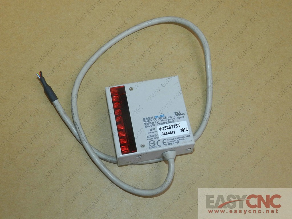 EASYCNC ONLINE SHOPPING BL-185 Keyence ultra small CCD barcode reader used