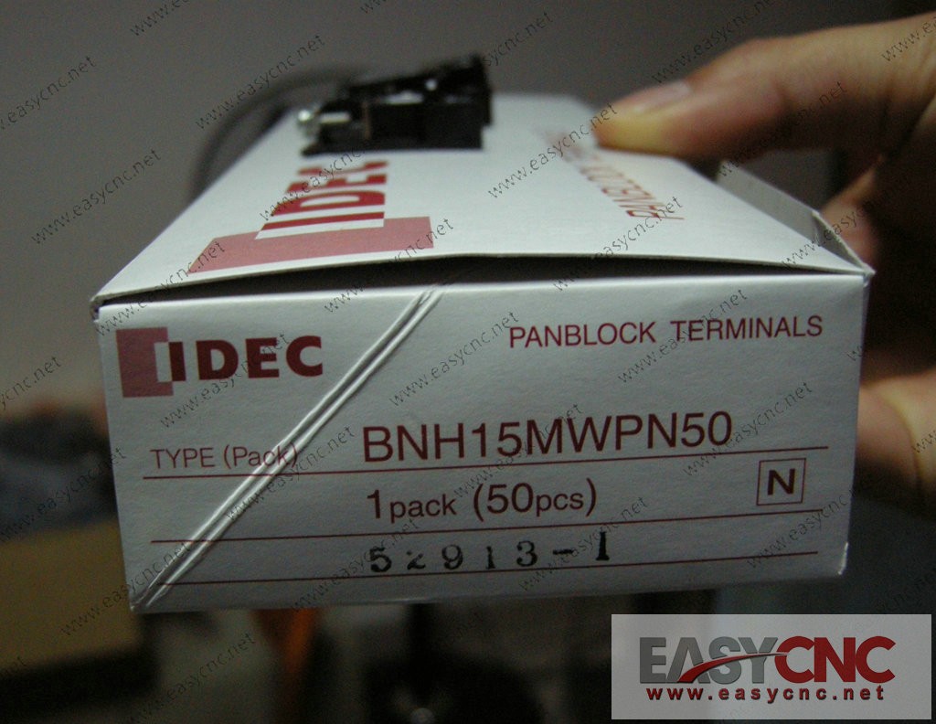 EASYCNC ONLINE SHOPPING BNH15MWPN50 Idec Panblock Terminals New And Original