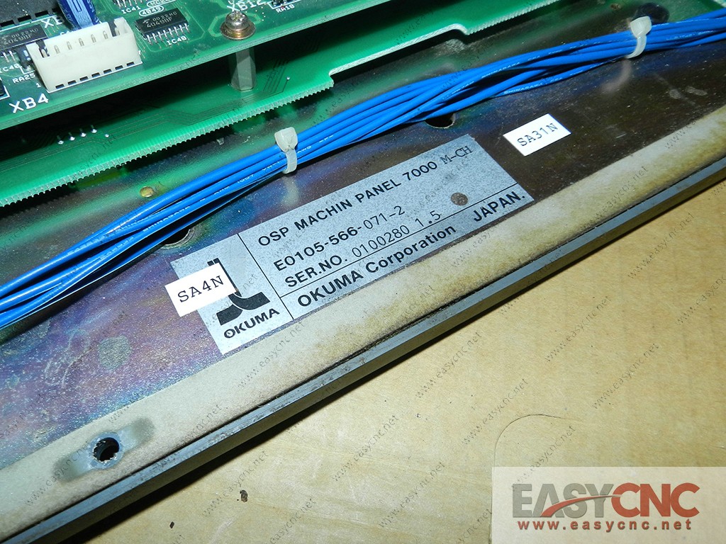 EASYCNC ONLINE SHOPPING E0105-566-071-2 OKUMA OSP MACHIN PANEL 7000 M ...