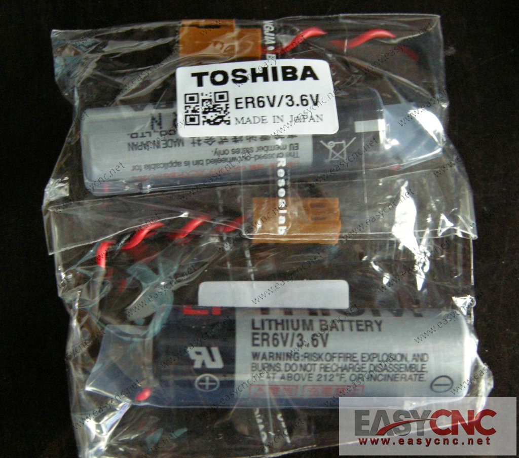 EASYCNC ONLINE SHOPPING ER6V/3.6V Toshiba Lithium Battery Er6Vc119A New ...