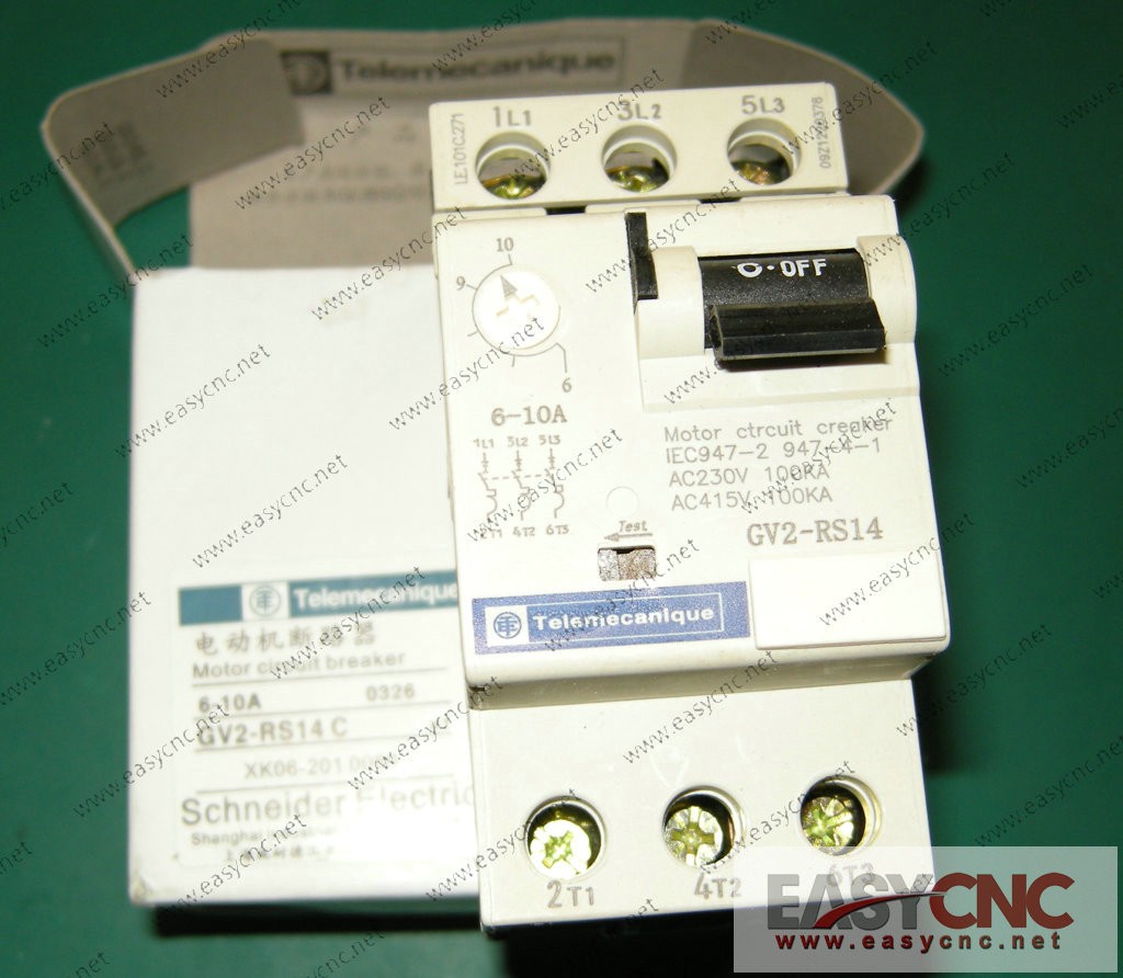 EASYCNC ONLINE SHOPPING GV2-RS14 Schneide Motor Circuit Breaker New And ...