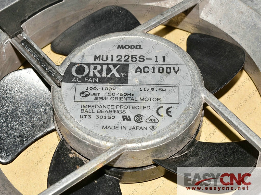EASYCNC ONLINE SHOPPING MU1225S-11 Orix fan used