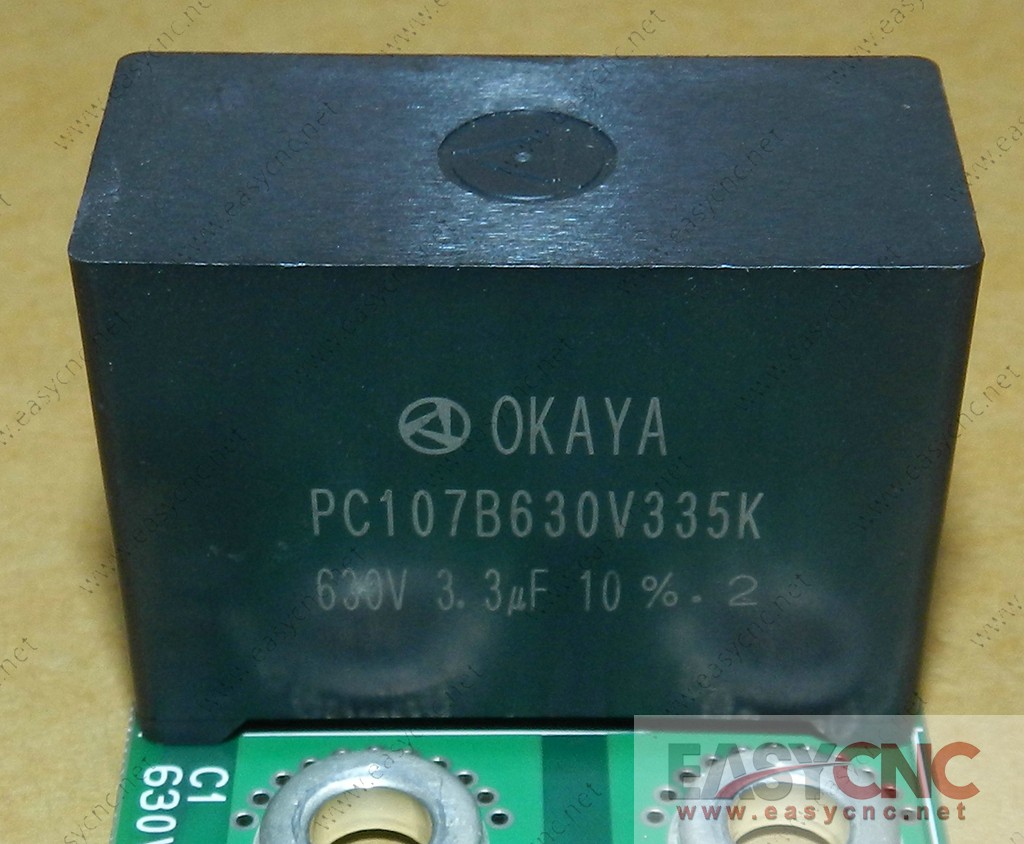 EASYCNC ONLINE SHOPPING PC107B630V335K Okaya capacitor 630V 3.3uF used