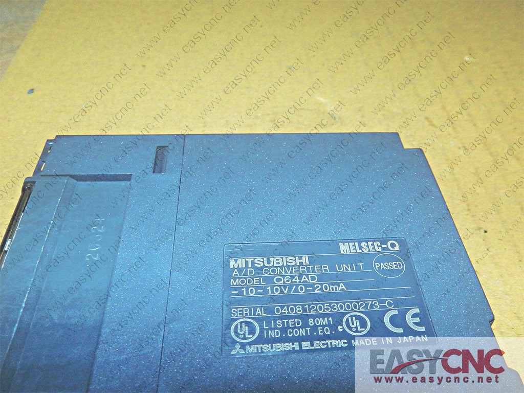EASYCNC ONLINE SHOPPING Q64AD MITSUBISHI A/D CONVERTER UNIT USED