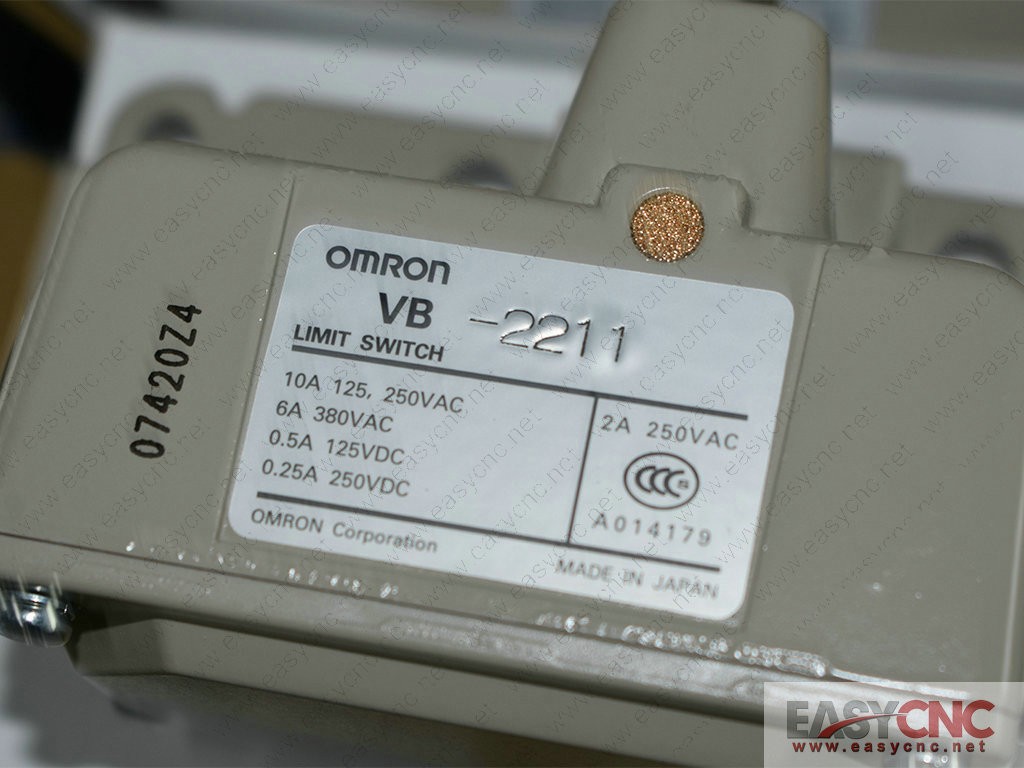 EASYCNC ONLINE SHOPPING VB-2211 Omron Limit Switch New