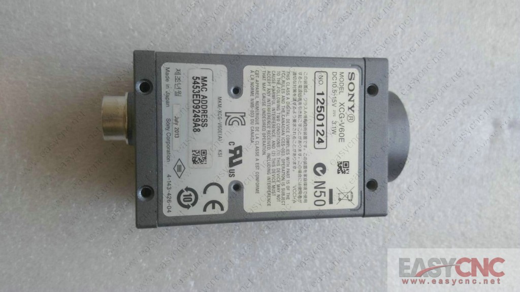 EASYCNC ONLINE SHOPPING XCG-V60E Sony video camera used