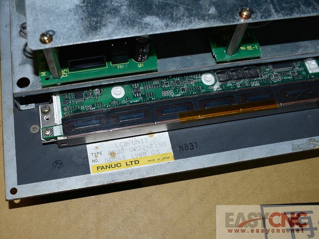 EASYCNC ONLINE SHOPPING A02B-0222-C150 Fanuc LCD unit used