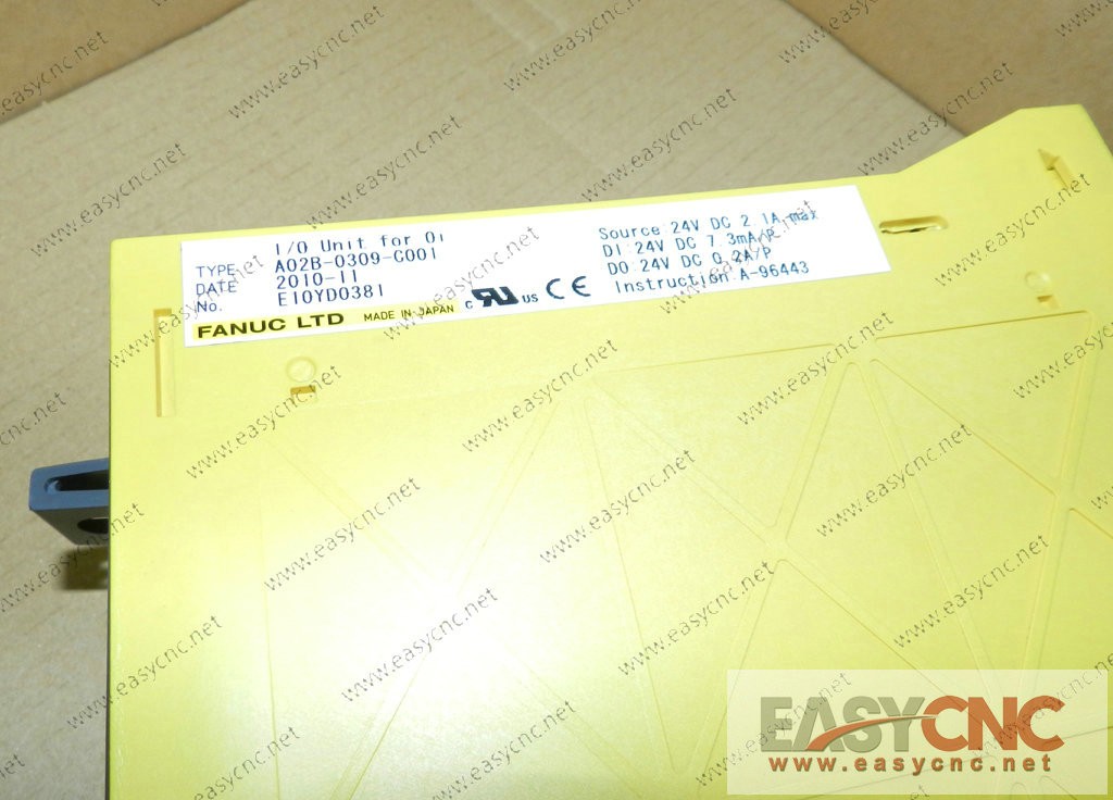 EASYCNC ONLINE SHOPPING A02B-0309-C001 FANUC I/O Unit for OI Source 24V
