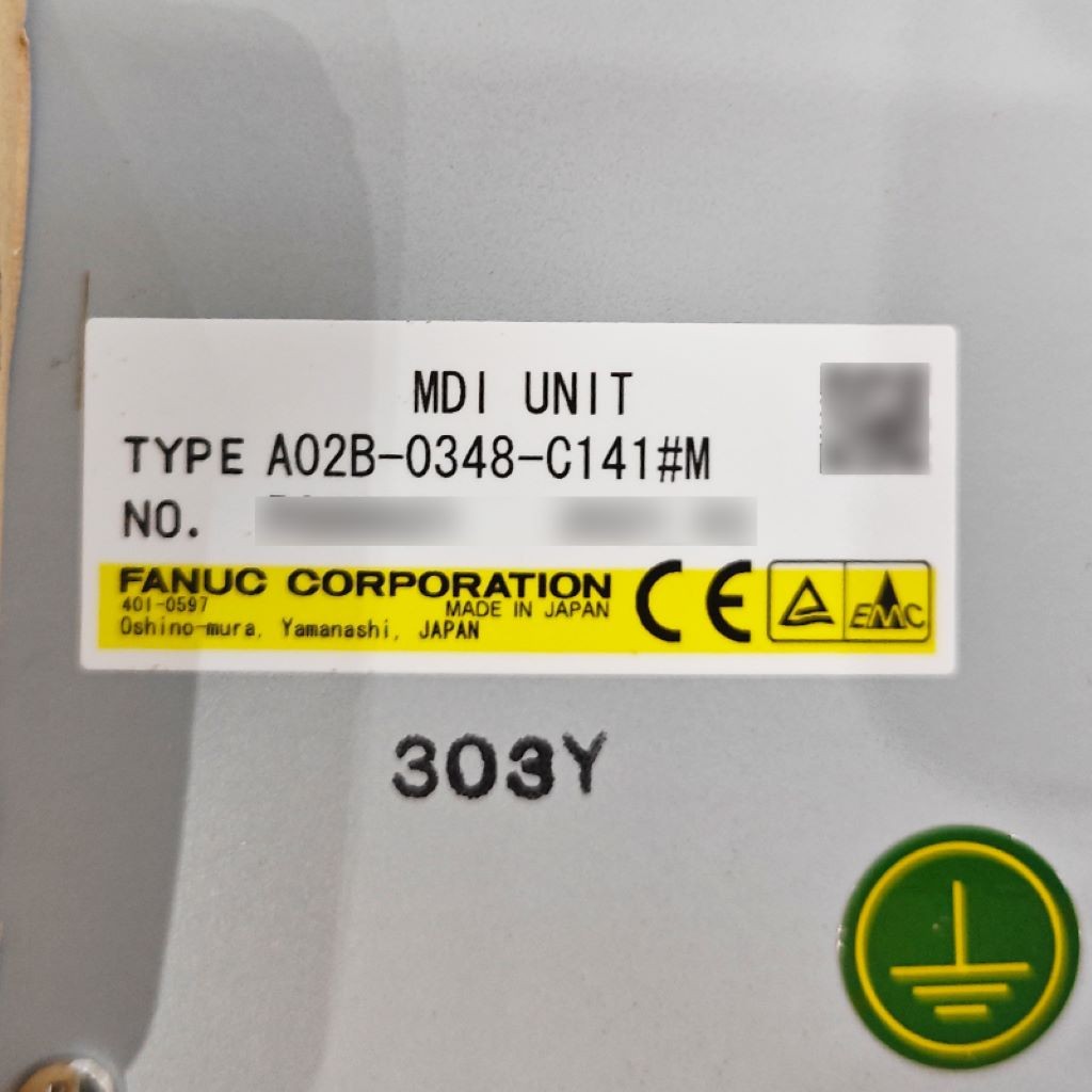 EASYCNC ONLINE SHOPPING A02B-0348-C141#M Fanuc MDI Unit Keypad New And ...