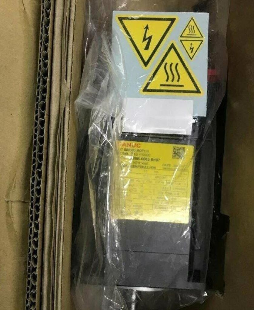 EASYCNC ONLINE SHOPPING A06B-0063-B107 Fanuc AC Servo Motor BiS 4/4000 ...