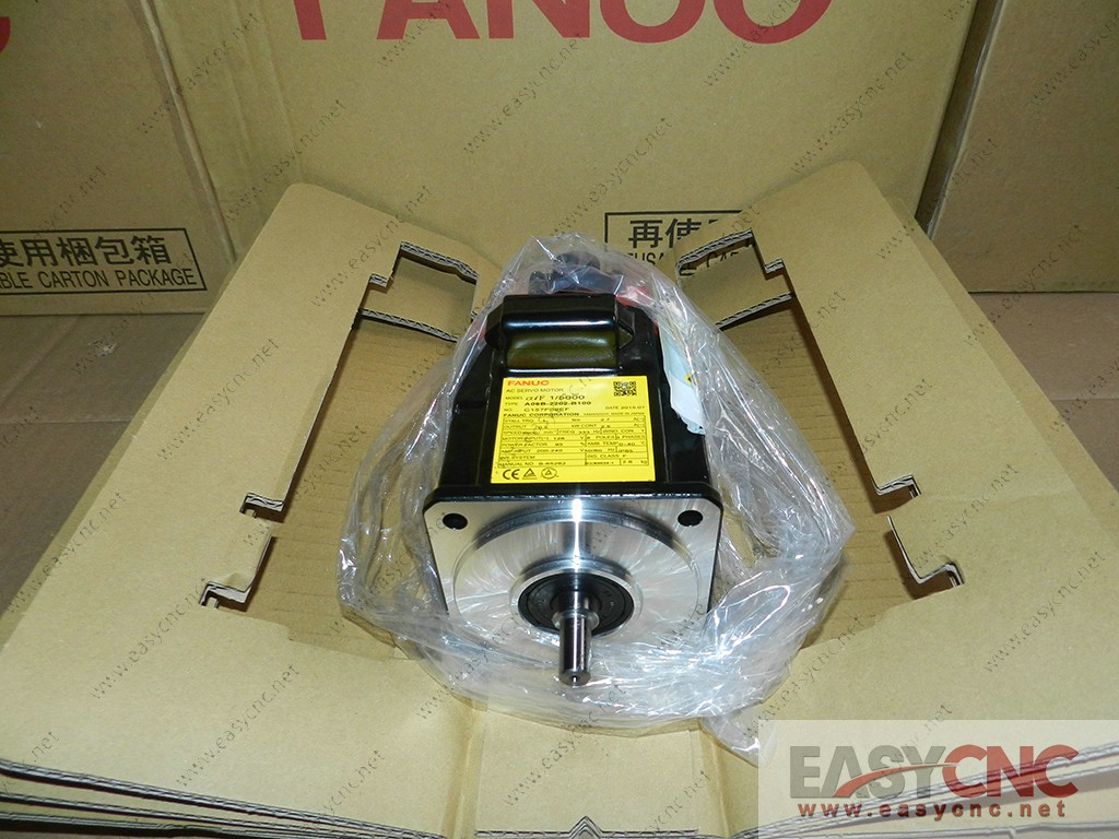 EASYCNC ONLINE SHOPPING A06B-0202-B100#0100 Fanuc ac servo motor new and original