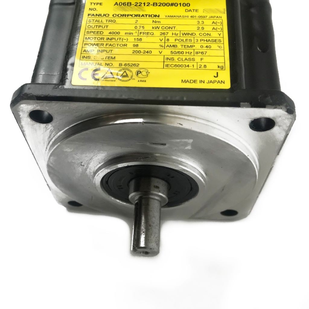 EASYCNC ONLINE SHOPPING A06B-2212-B200#0100 Fanuc AC Servo Motor aiS 2/ ...