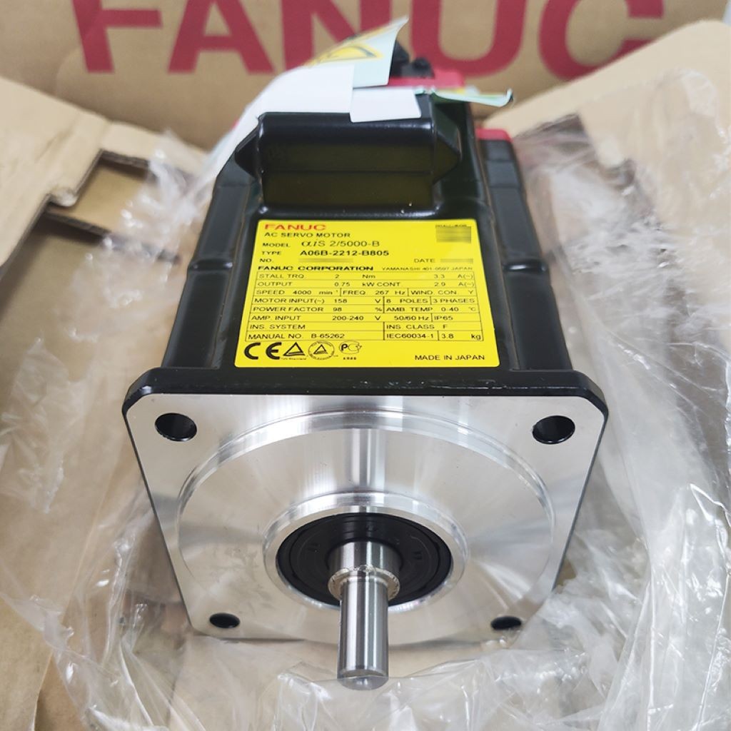 EASYCNC ONLINE SHOPPING A06B-2212-B805 Fanuc AC Servo Motor aiS 2/5000-B New And Original