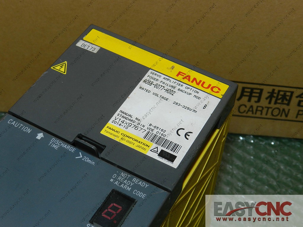EASYCNC ONLINE SHOPPING A06B-6077-H002 Fanuc power failure backup module