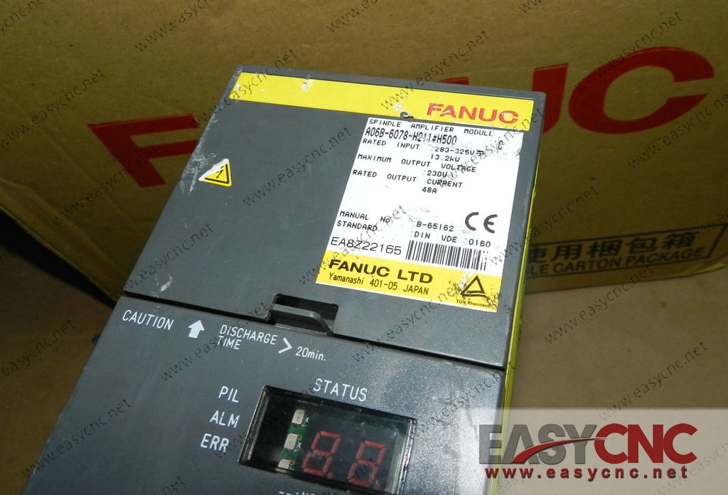 EASYCNC ONLINE SHOPPING A06B-6078-H211#H500 FANUC SERVO AMPLIFIER Module