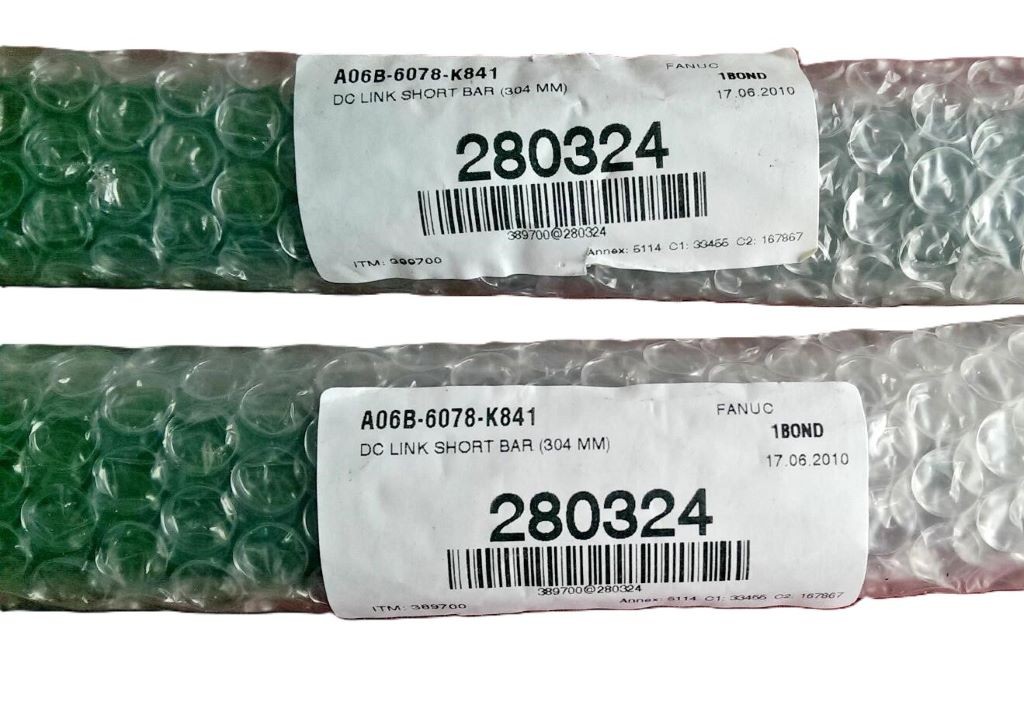EASYCNC ONLINE SHOPPING A06B-6078-K841 Fanuc DC LINK SHORT BAR 304MM New
