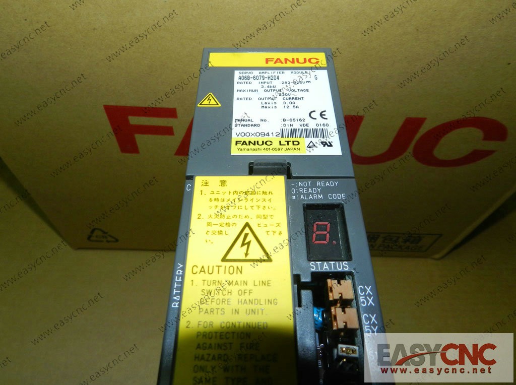 EASYCNC ONLINE SHOPPING A06B-6079-H204 FANUC Servo Amplifier Module New And Original