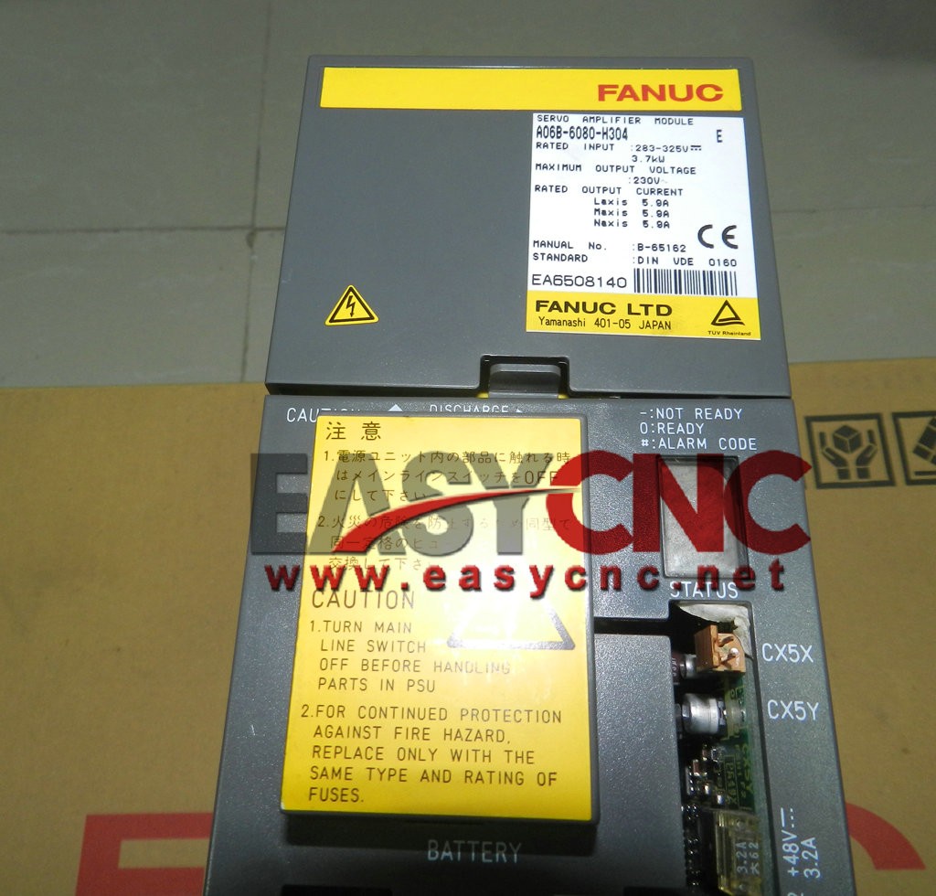 EASYCNC ONLINE SHOPPING A06B-6080-H304 FANUC SERVO AMPLIFIER MODULE
