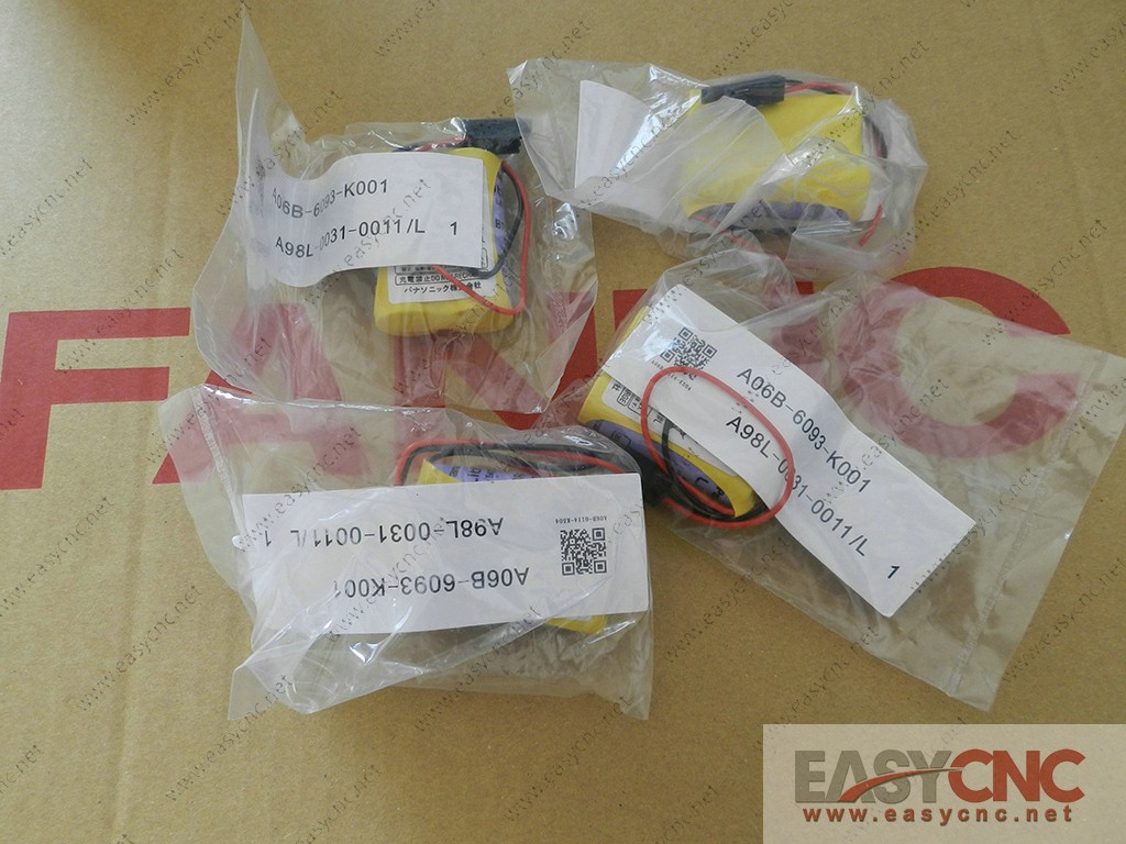 EASYCNC ONLINE SHOPPING A06B-6093-K001 Fanuc battery new and original