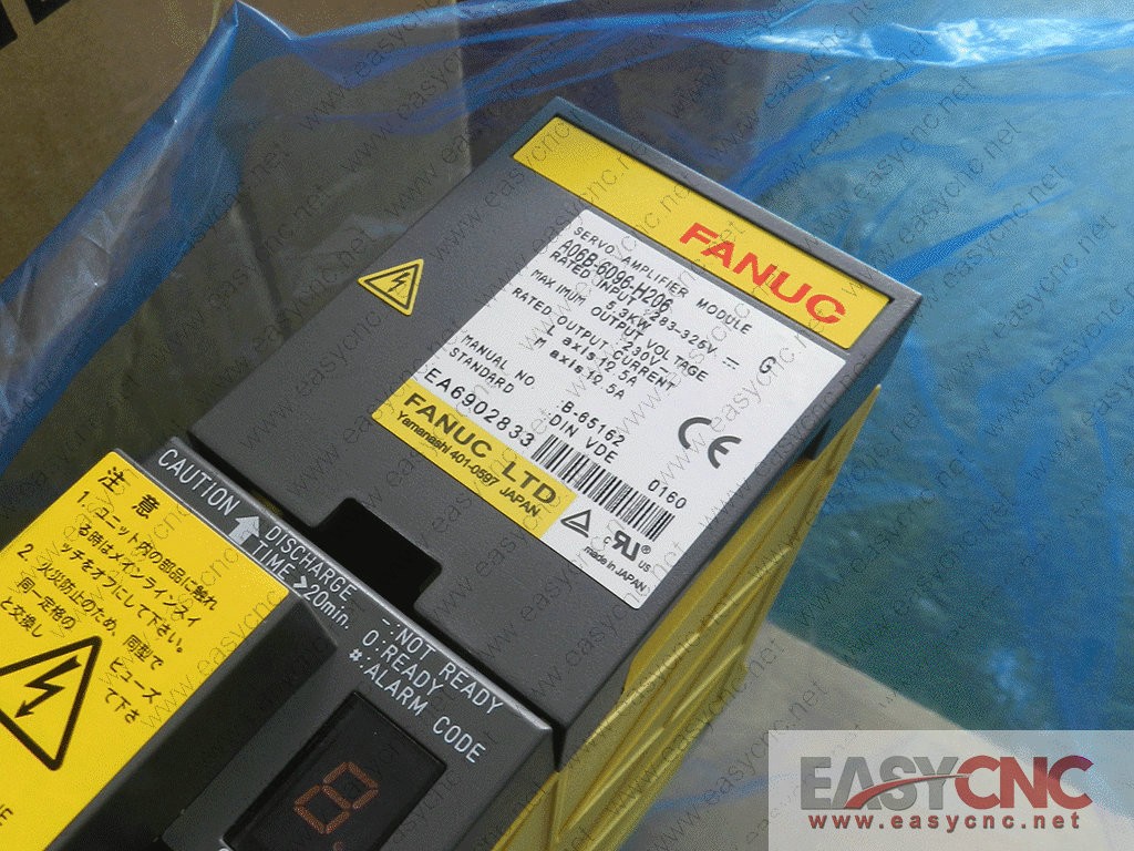 EASYCNC ONLINE SHOPPING A06B-6096-H206 Fanuc Servo Amplifier Module new and original