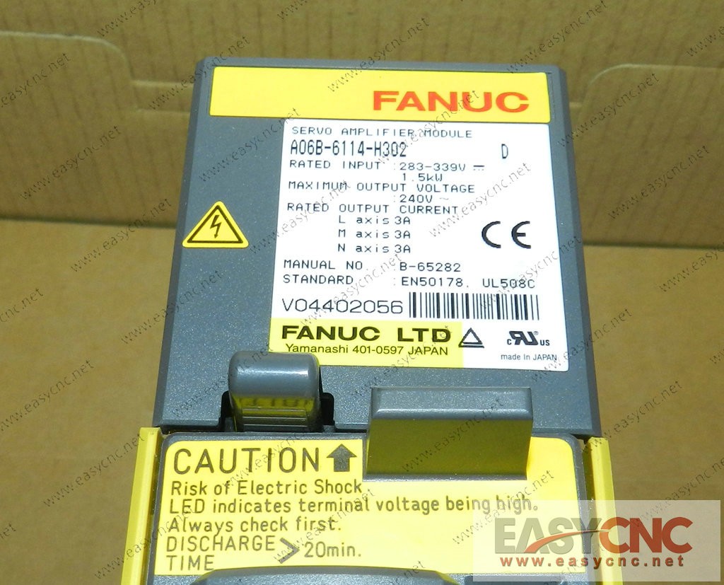 EASYCNC ONLINE SHOPPING A06B-6114-H302 FANUC Servo Amplifier Module New
