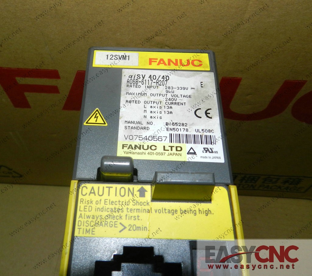 EASYCNC ONLINE SHOPPING A06B-6117-H207