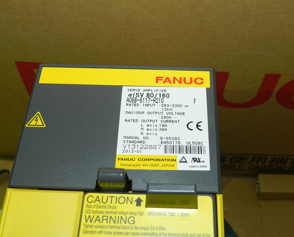 EASYCNC ONLINE SHOPPING A06B-6117-H210 Fanuc servo amplifier module aiSV 80/160 new and original