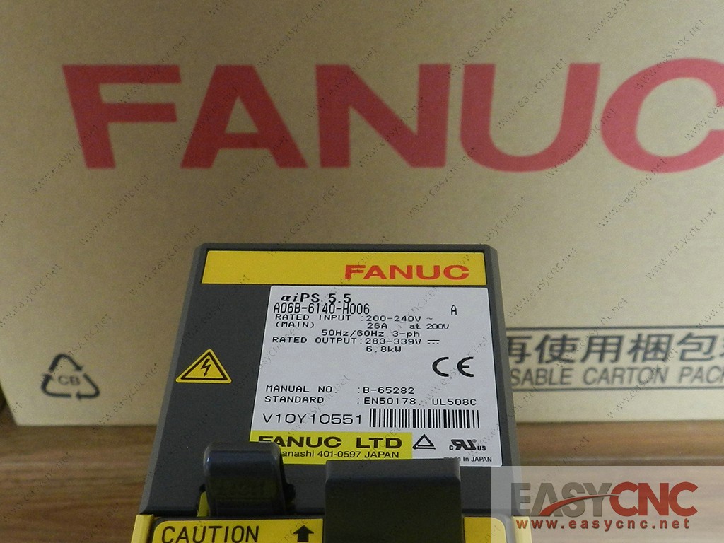 EASYCNC ONLINE SHOPPING A06B-6140-H006 Fanuc power supply module aiPS 5.5 new and original