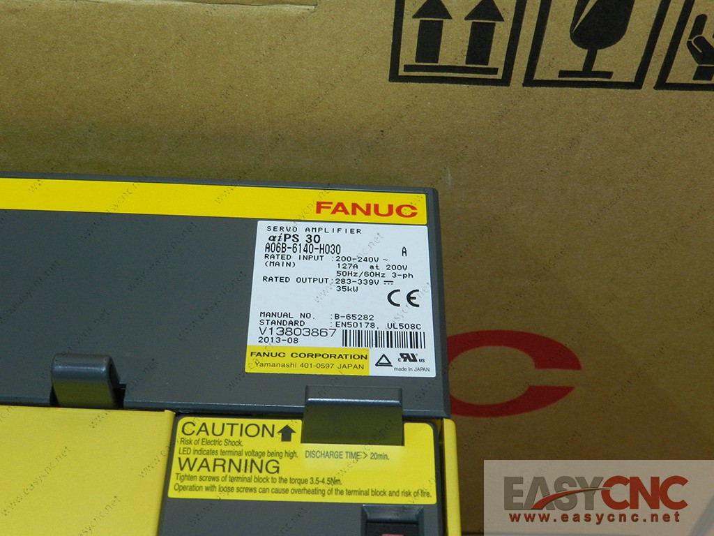 EASYCNC ONLINE SHOPPING A06B-6140-H030 Fanuc power supply aiPS 30 new and original