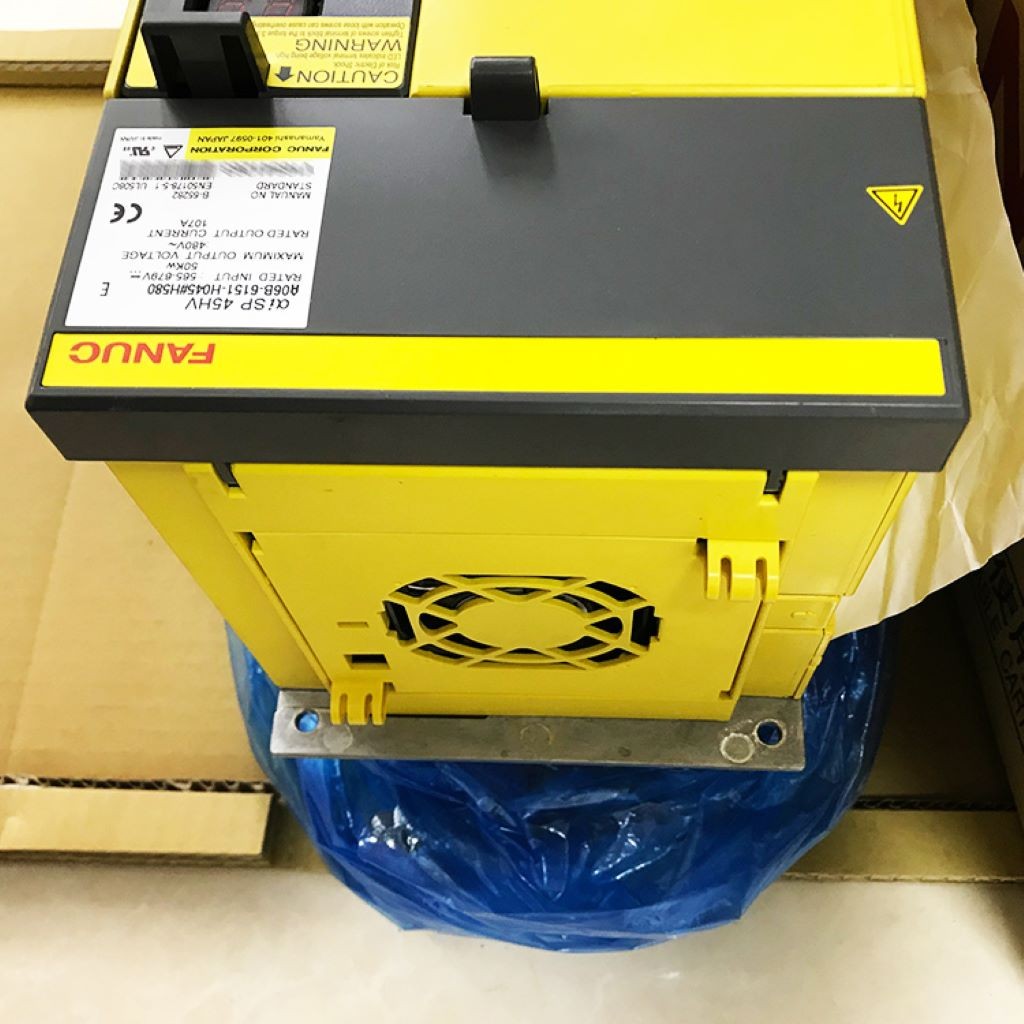 EASYCNC ONLINE SHOPPING A06B-6151-H045#H580 Fanuc Spindle Amplifier αiSP 45HV New And Original