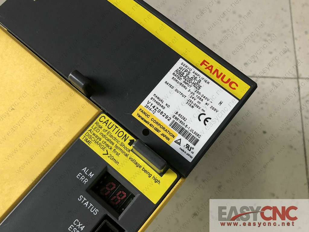 EASYCNC ONLINE SHOPPING A06B-6200-H026 Fanuc power supply module aiPS 26-B used