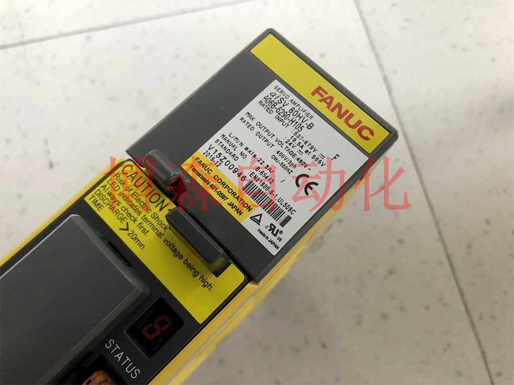EASYCNC ONLINE SHOPPING A06B-6290-H105 Fanuc servo amplifier aiSV 80HV used
